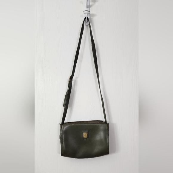 Perry Ellis | Bags | Perry Ellis Green Crossbody Bag With Gold Hardware ...